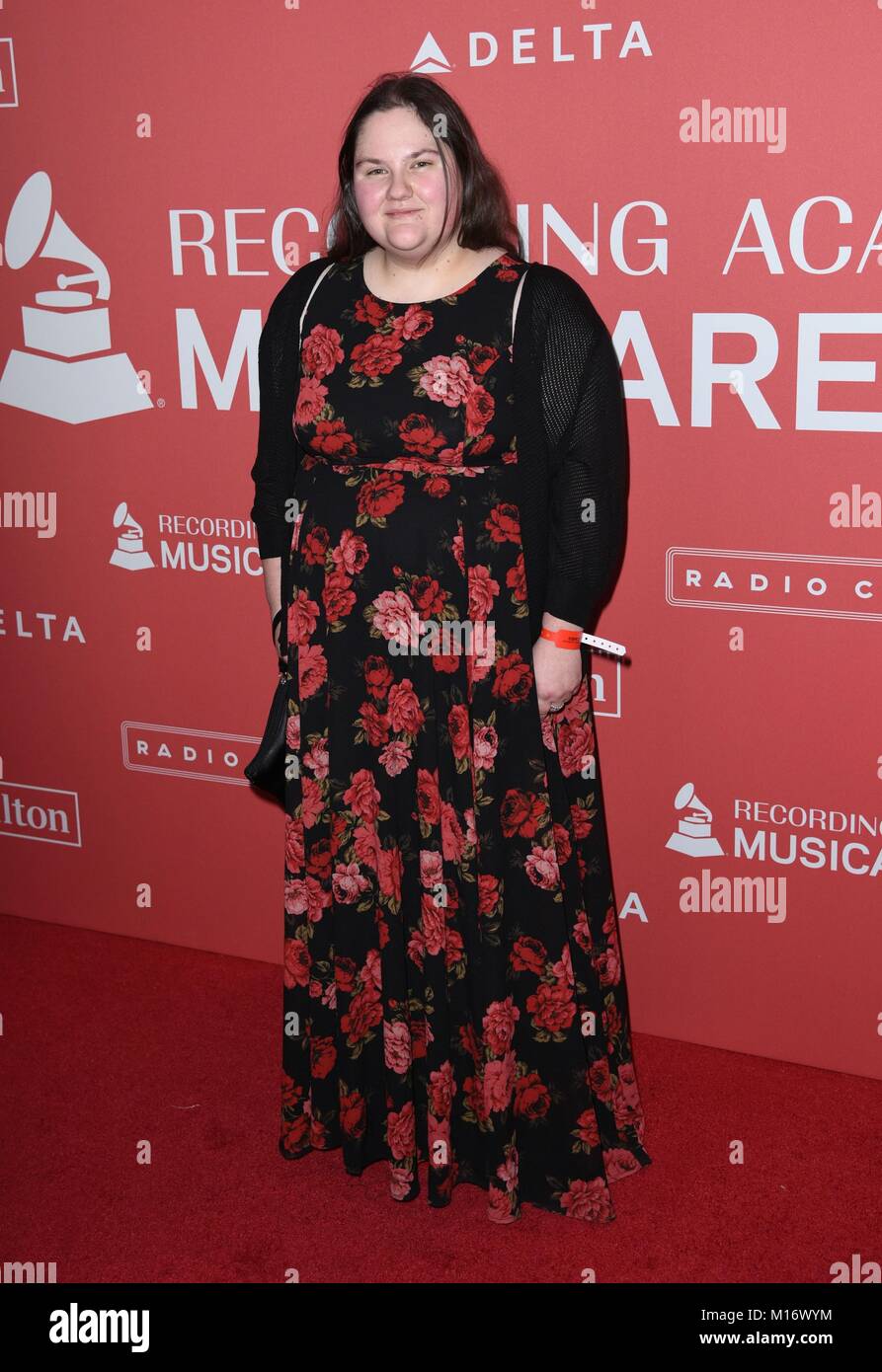 Brittany Barber at arrivals for 2018 MusiCares Person of the Year ...