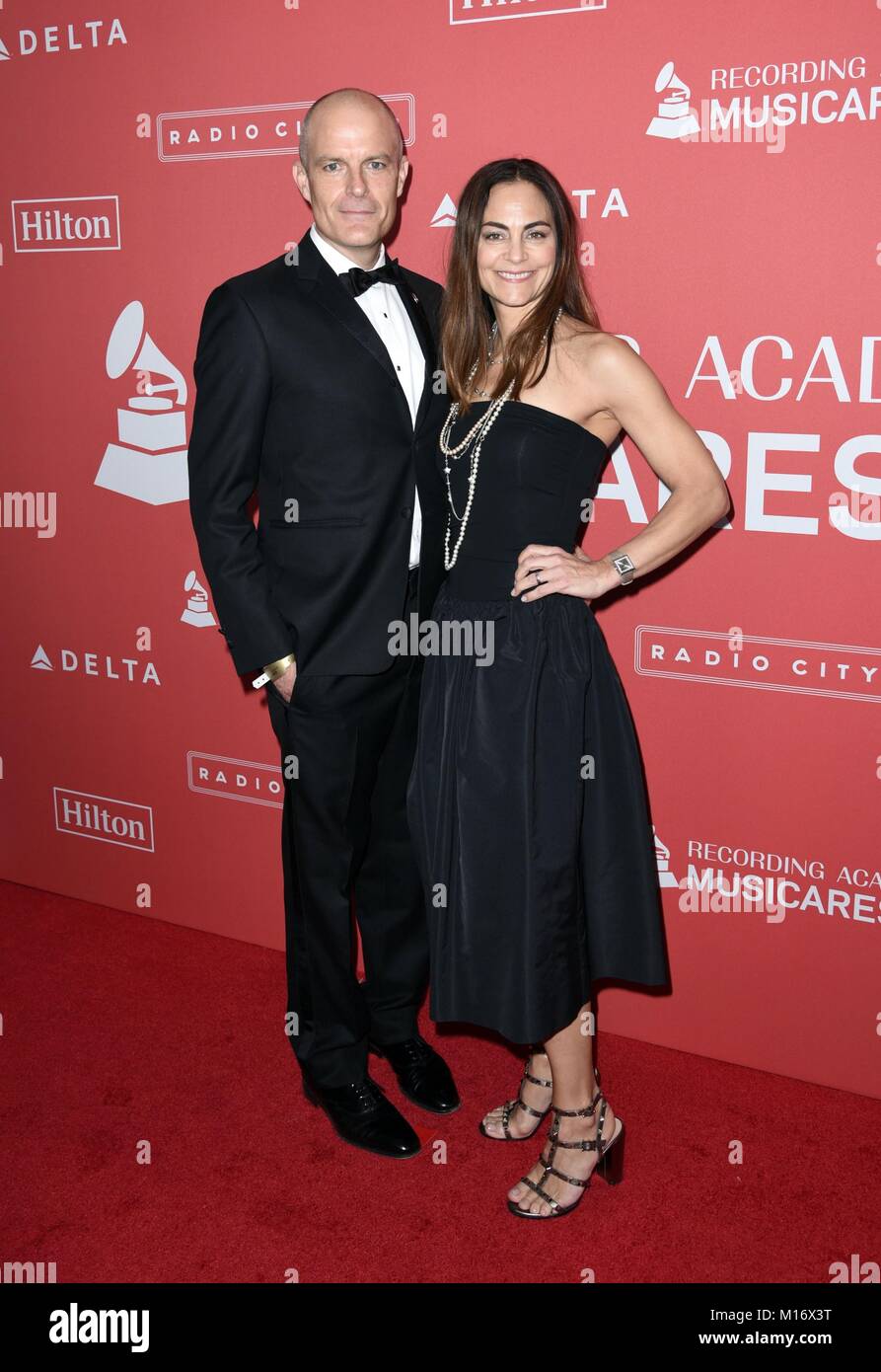 New York, NY, USA. 26th Jan, 2018. Michael McDonald, Becky Wright at ...