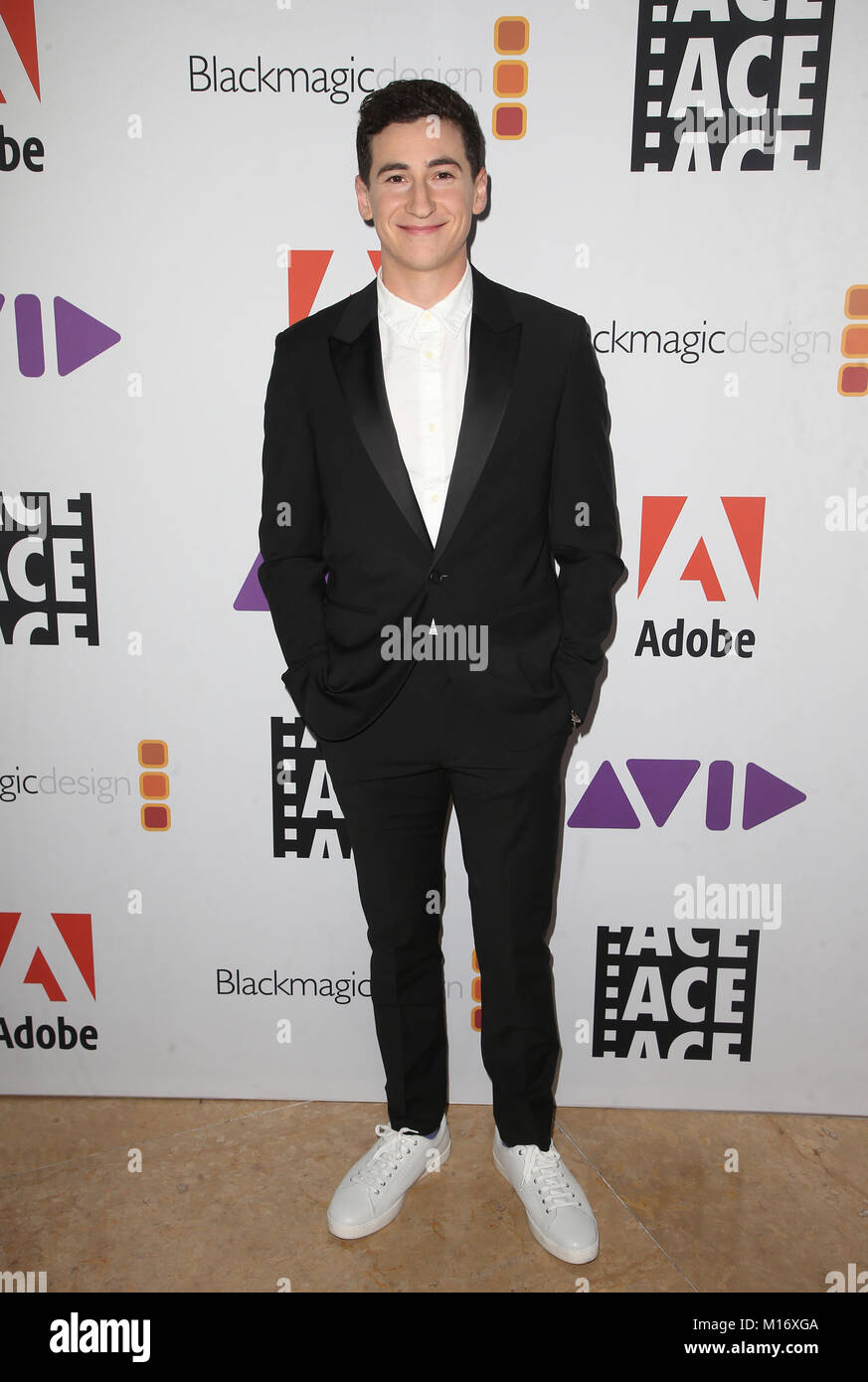 Beverly Hills, Ca. 26th Jan, 2018. Sam Lerner, at the 2018 ACE Eddie ...
