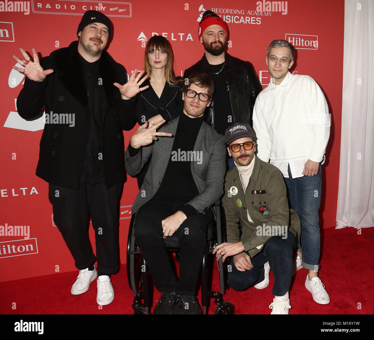 New York City, New York, USA. 26th Jan, 2018. ZACHARY CAROTHERS, JOHN ...