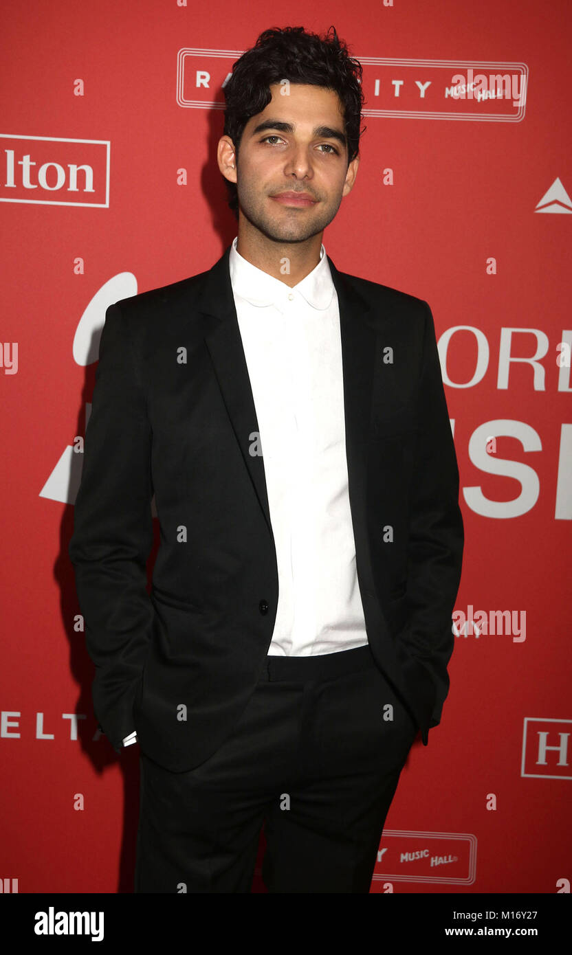 New York City, New York, USA. 26th Jan, 2018. Singer JACKSON PENN ...