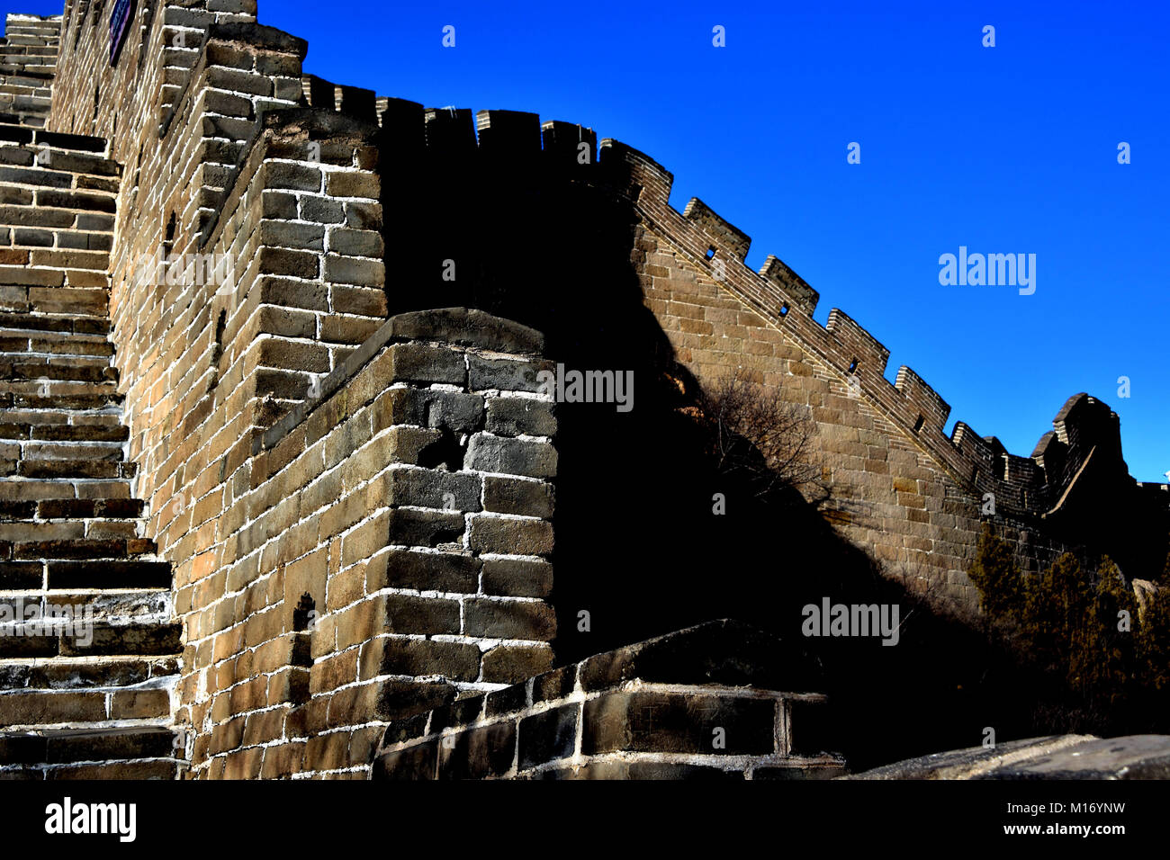 Beijin, Beijin, China. 27th Jan, 2018. Beijing, CHINA-Badaling Great ...