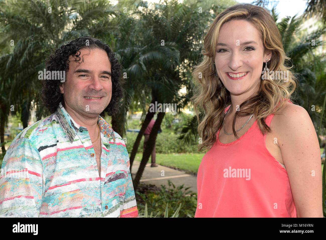 GUAYNABO, Puerto Rico. , . ENTREVISTA CON CARA COLON Y EMILIO COLON ...