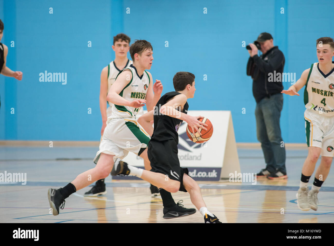 SBC Scottish Basketball Championship Stock Photo - Alamy