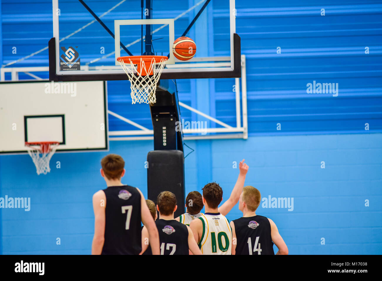 SBC Scottish Basketball Championship Stock Photo - Alamy