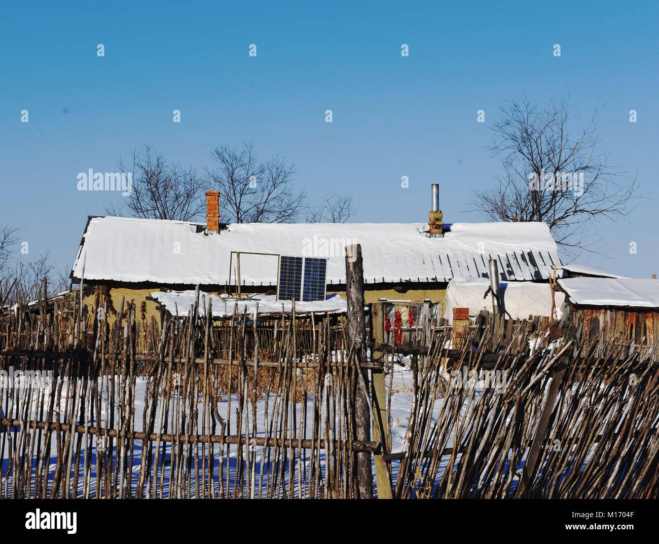 Tahe, Tahe, China. 27th Jan, 2018. Tahe, CHINA-27th January 2018: The ...