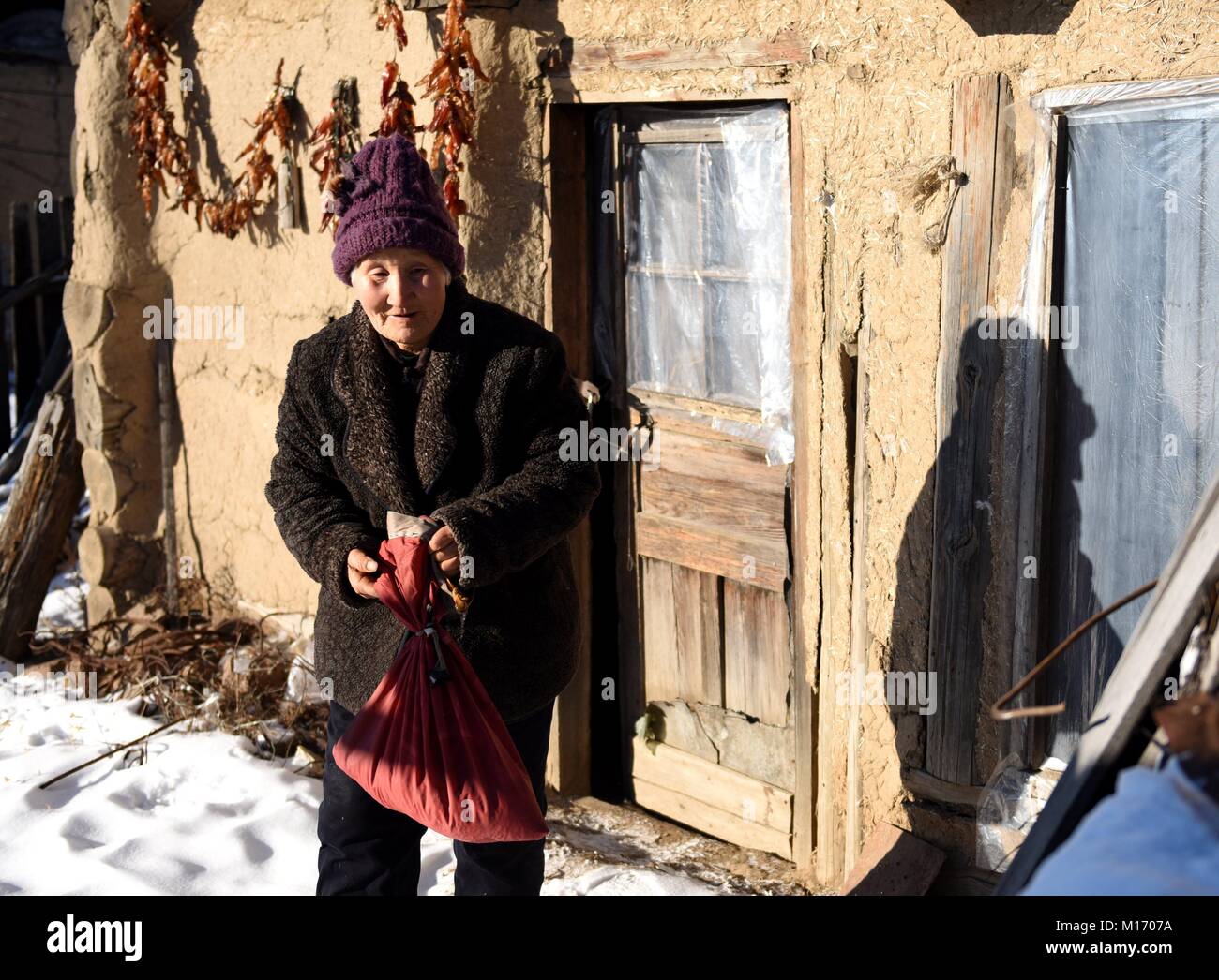 Tahe, Tahe, China. 27th Jan, 2018. Tahe, CHINA-27th January 2018: The ...