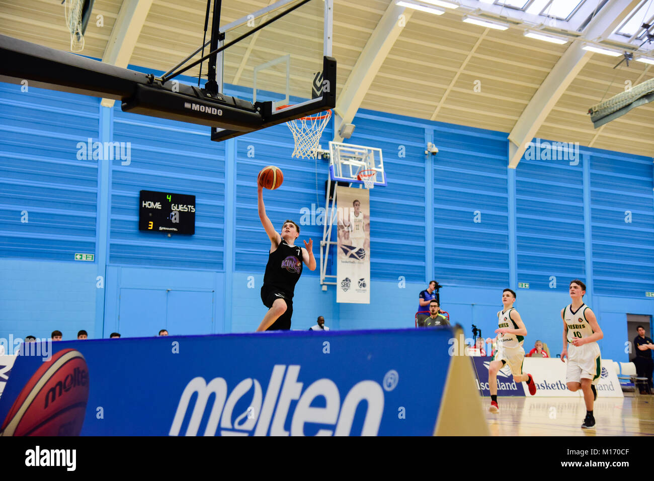 SBC Scottish Basketball Championship Stock Photo - Alamy