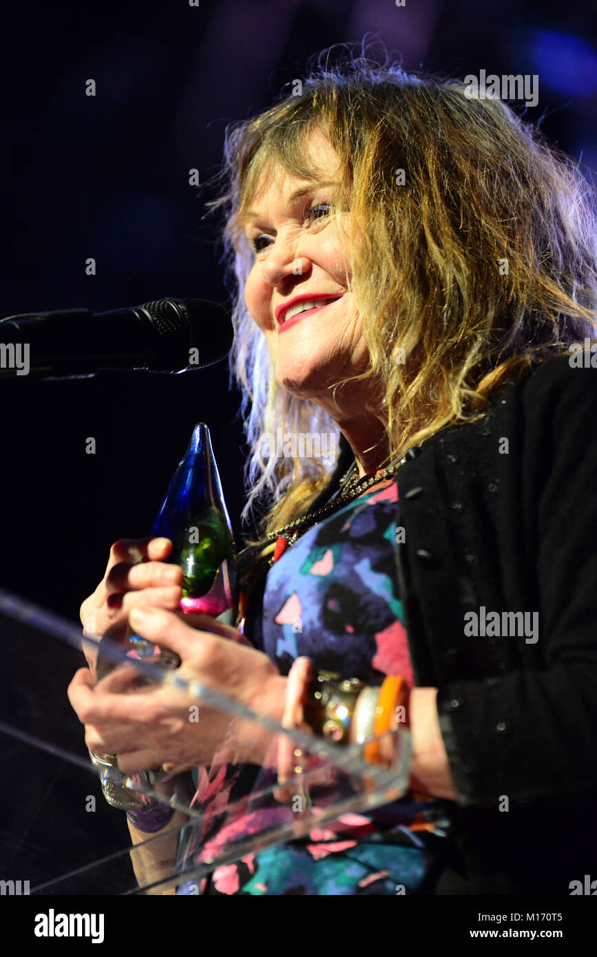 Anaheim, California, USA. 27th Jan, 2018. Musician - EXENE CERVENKA ...