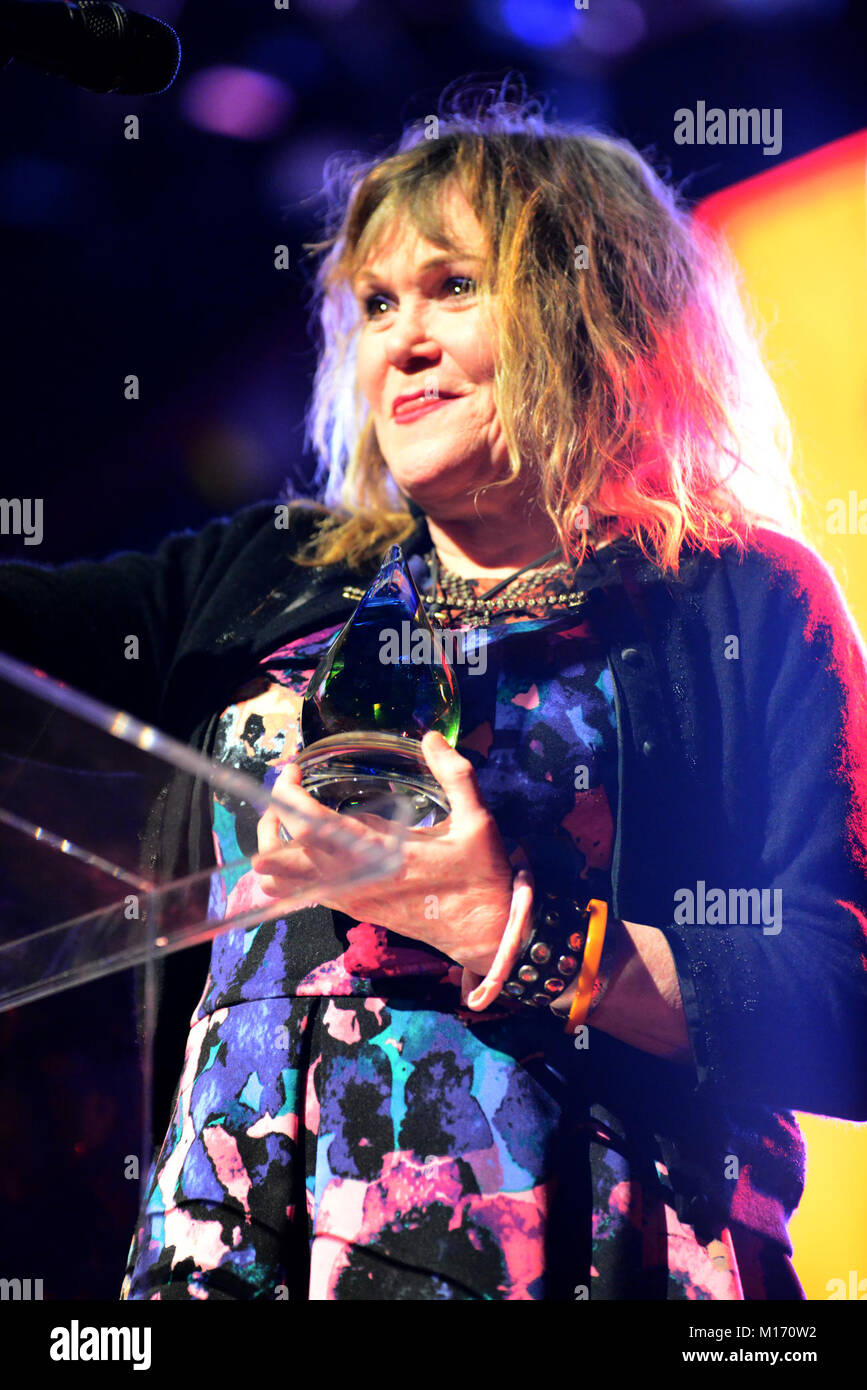 Anaheim, California, USA. 27th Jan, 2018. Musician - EXENE CERVENKA ...