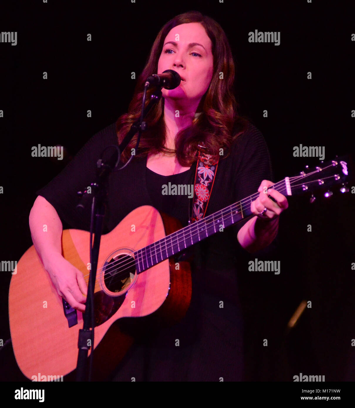 Ann Abor, Michigan, USA. 26th Jan, 2018. Singer songwriter Lori McKenna ...