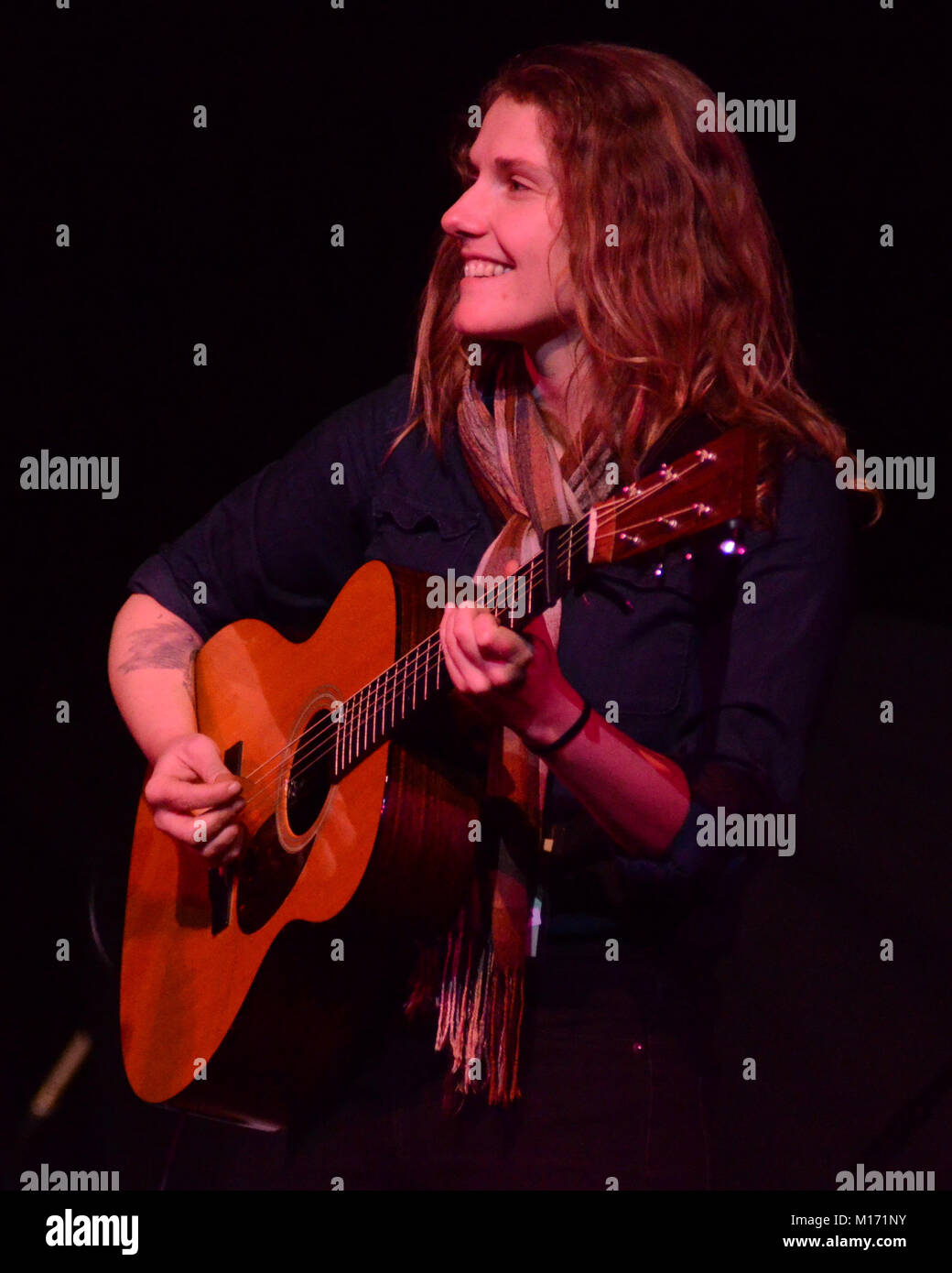 Ann Abor, Michigan, USA. 26th Jan, 2018. Singer Sarah Vos of the band ...