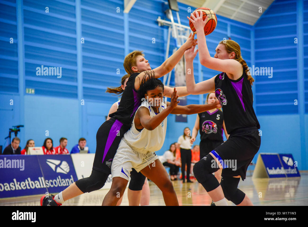 SBC Scottish Basketball Championship Stock Photo - Alamy