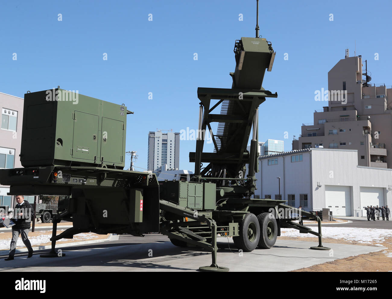 Patriot advanced capability pac 3 missile hi-res stock photography and ...