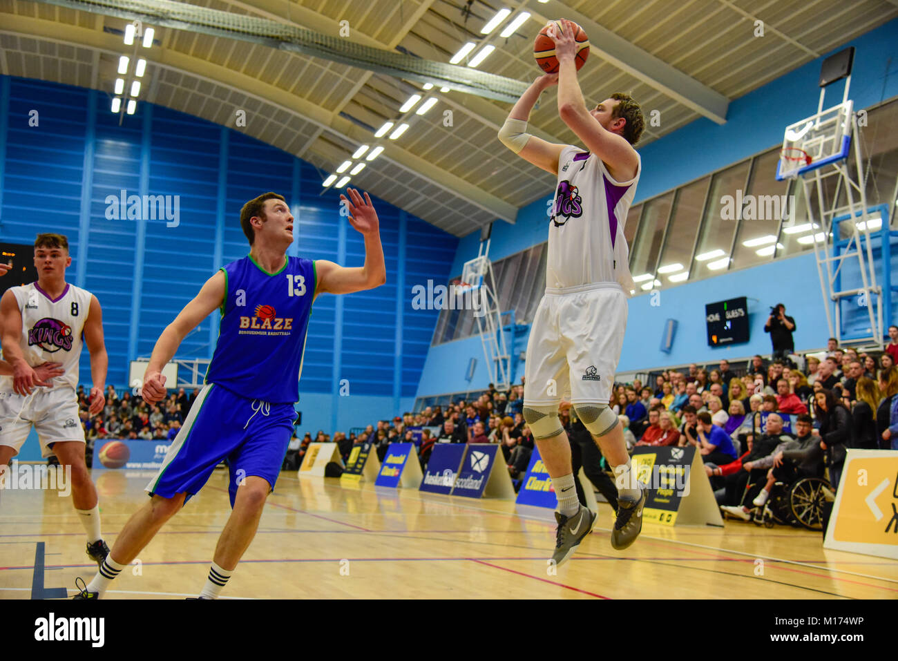 SBC Scottish Basketball Championship Stock Photo - Alamy