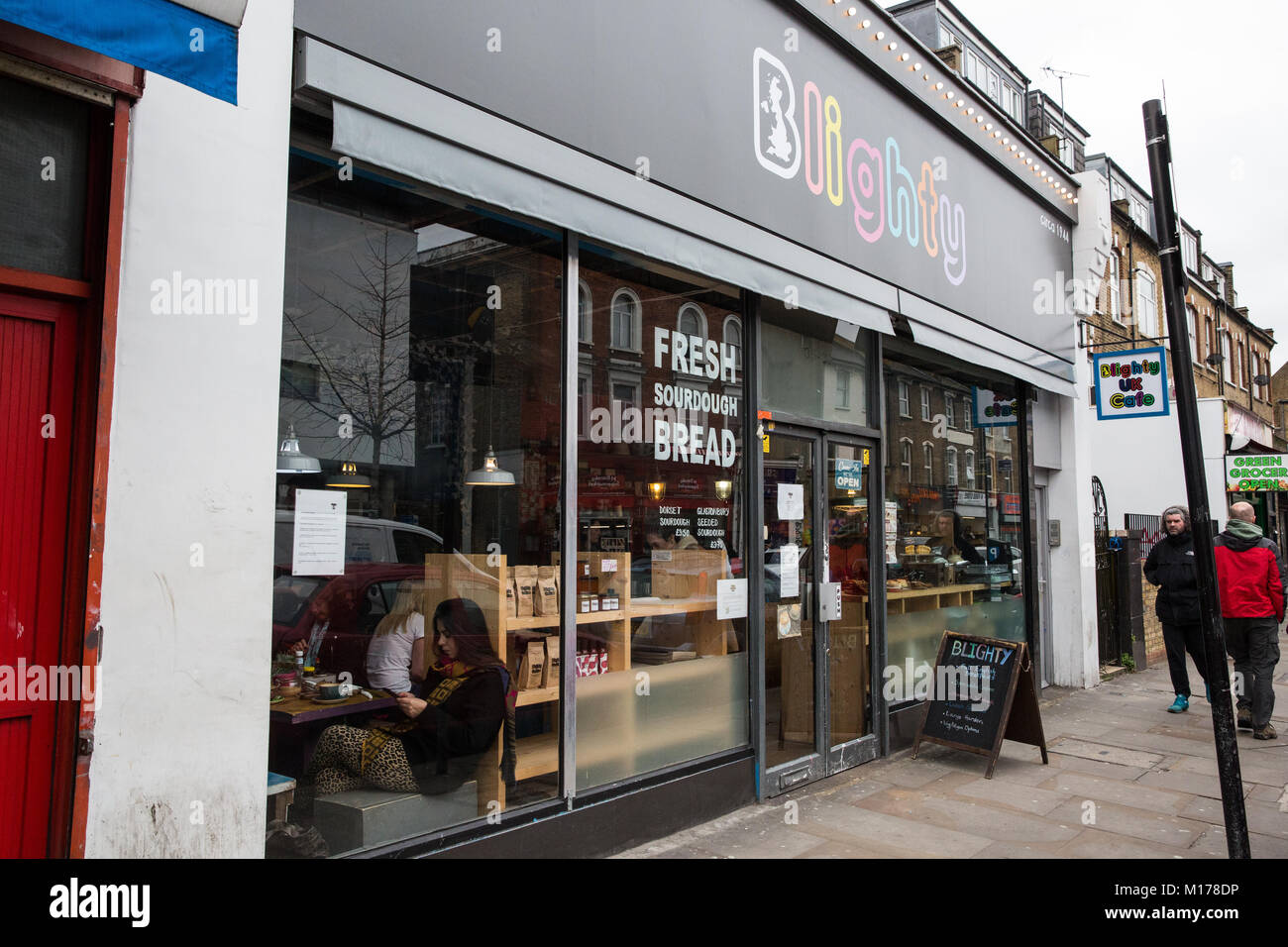 Blighty cafe hi-res stock photography and images - Alamy