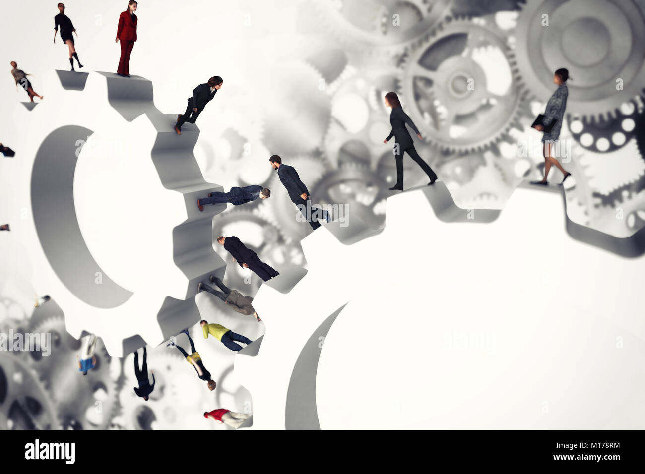 Teamwork system hi-res stock photography and images - Alamy