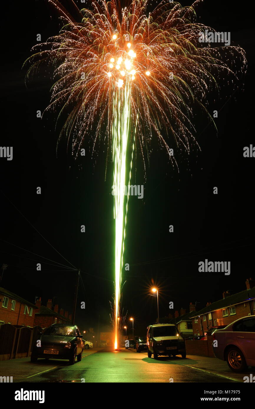 Fireworks let off on hi-res stock photography and images - Alamy