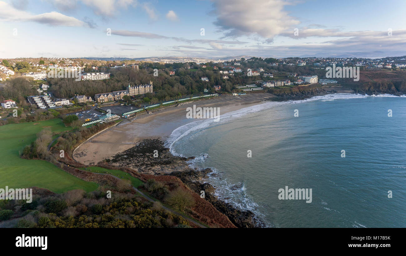 Langland Bay in Swansea Stock Photo - Alamy