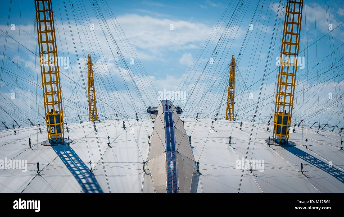 The O2 Arena, formerly The Millennium Dome, Docklands London England ...