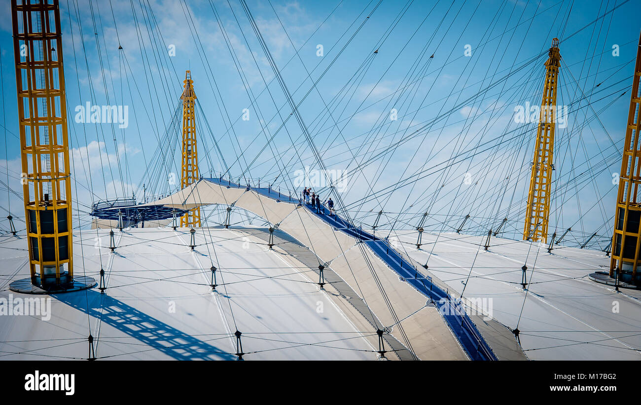 The O2 Arena, formerly The Millennium Dome, Docklands London England ...