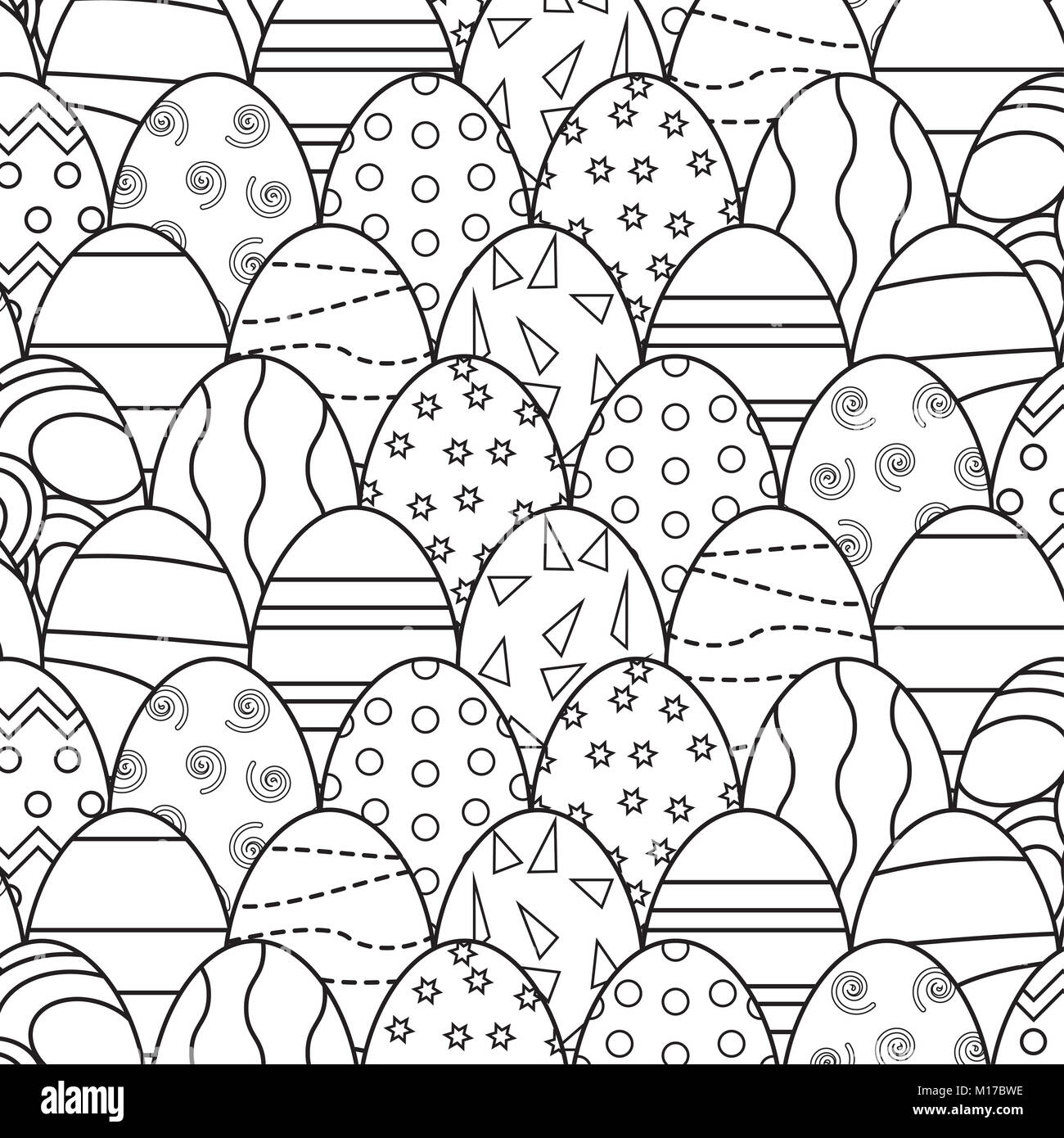 Easter eggs background Stock Photo - Alamy