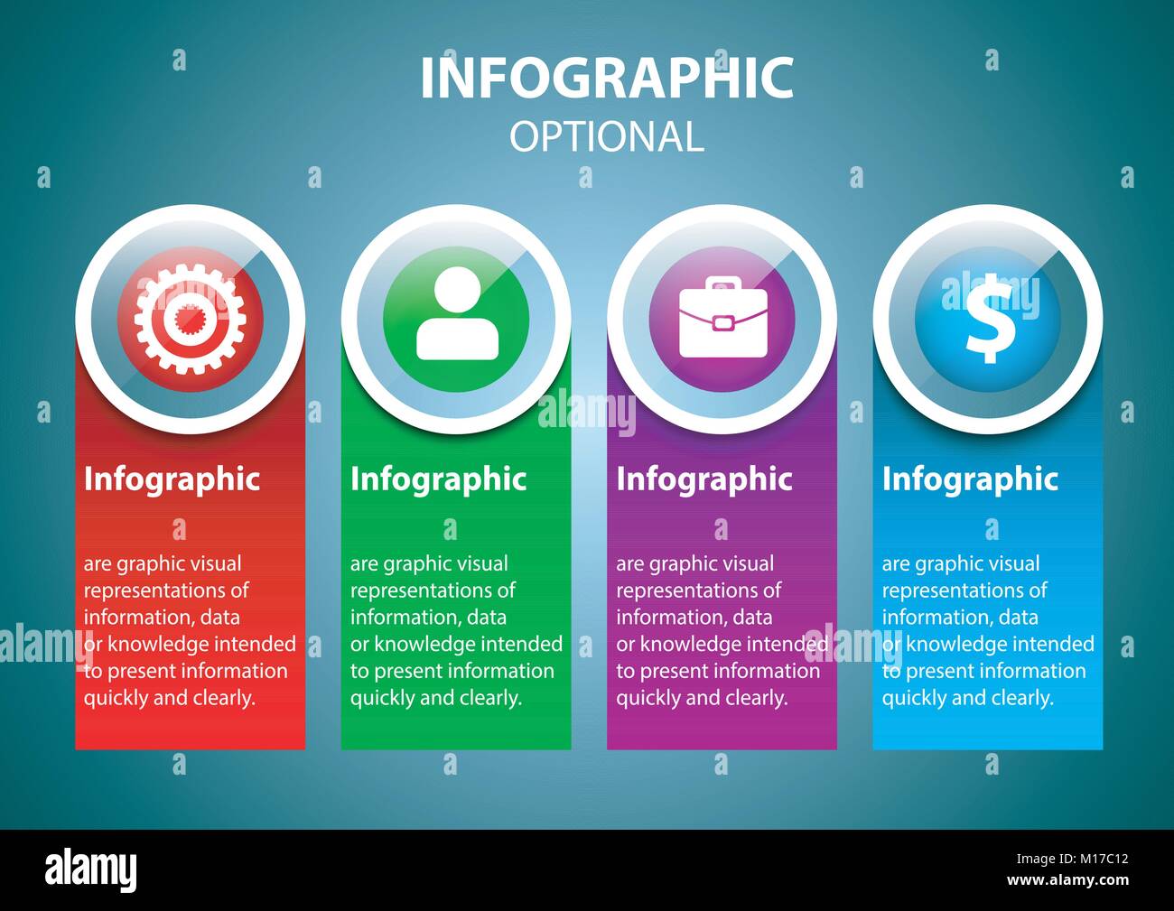 infographic optional transparent Stock Vector Image & Art - Alamy