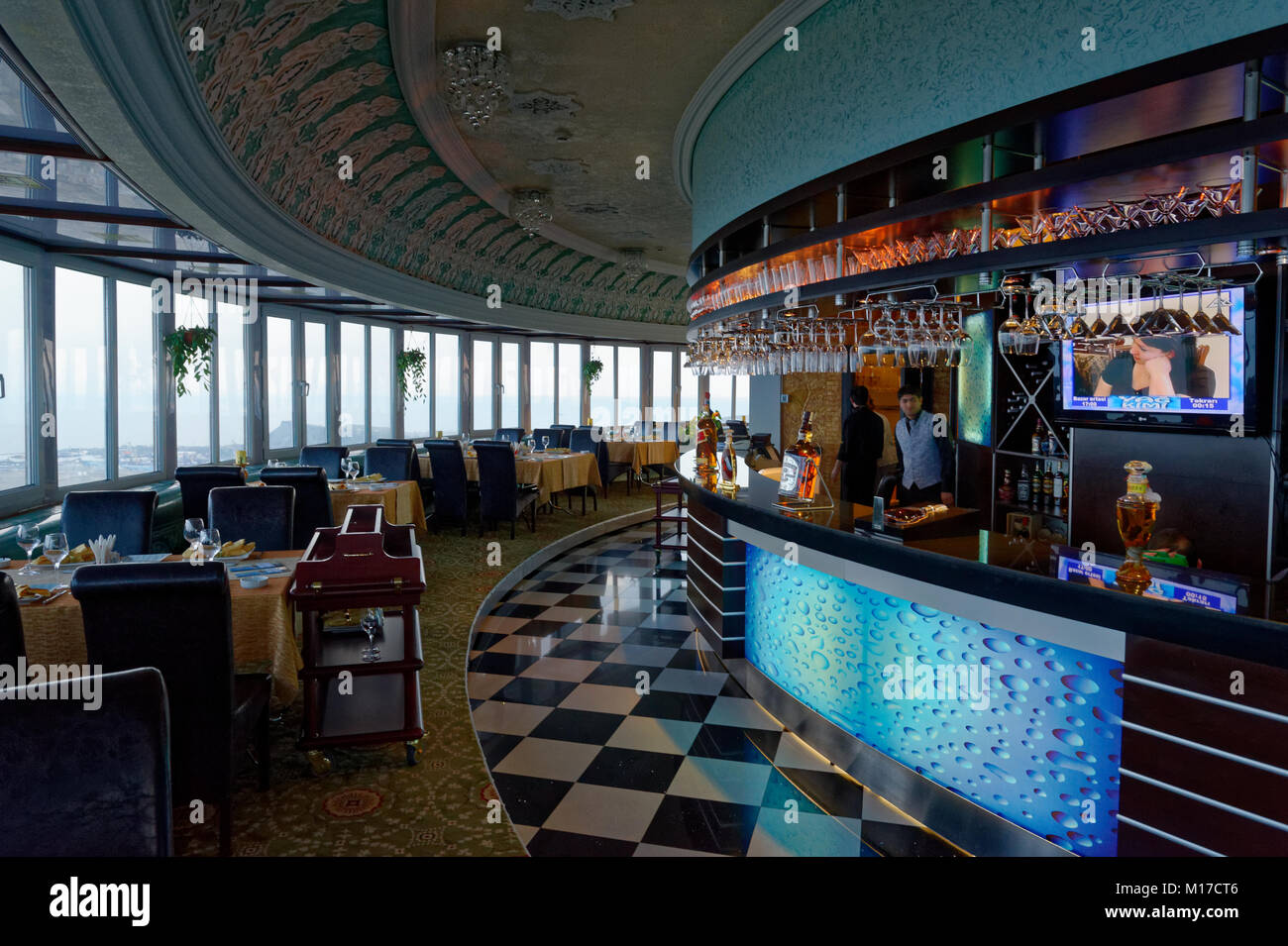 Restaurant Telequlle, Baku, Azerbaijan Stock Photo - Alamy