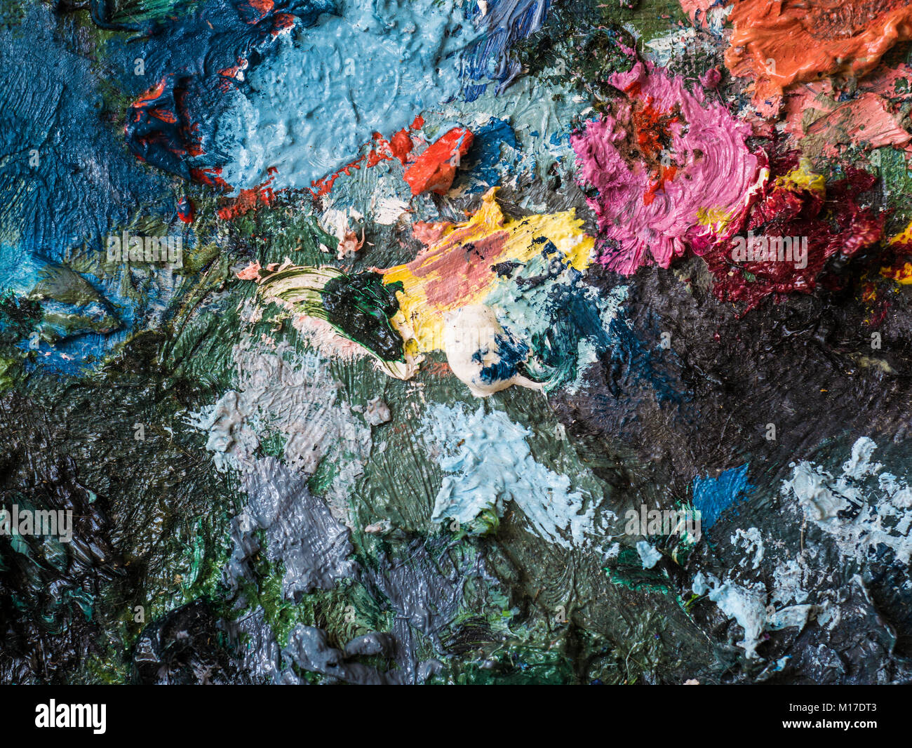 Oilcolor texture hi-res stock photography and images - Alamy