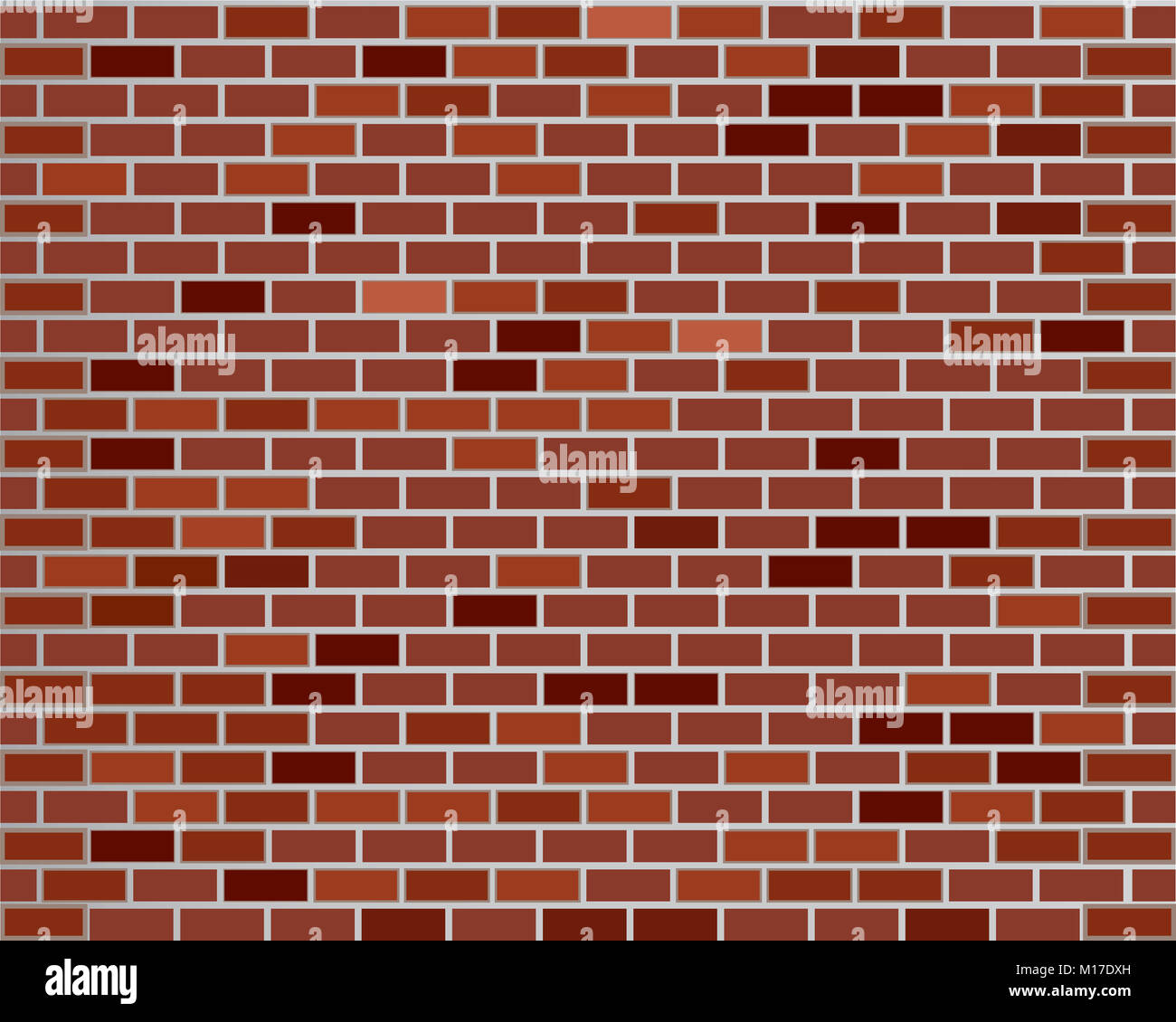 Red brick wall seamless, texture pattern for continuous replicate Stock ...