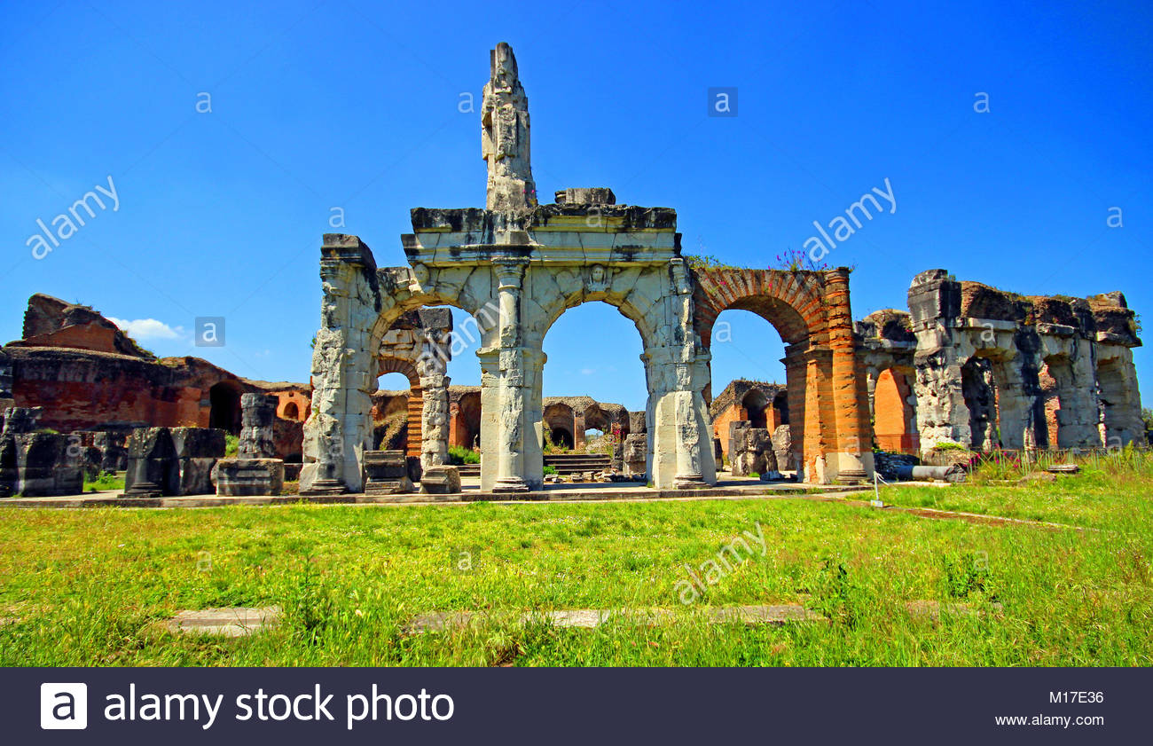 Roman Amphitheatre Of Capua Stock Photos & Roman Amphitheatre Of Capua ...