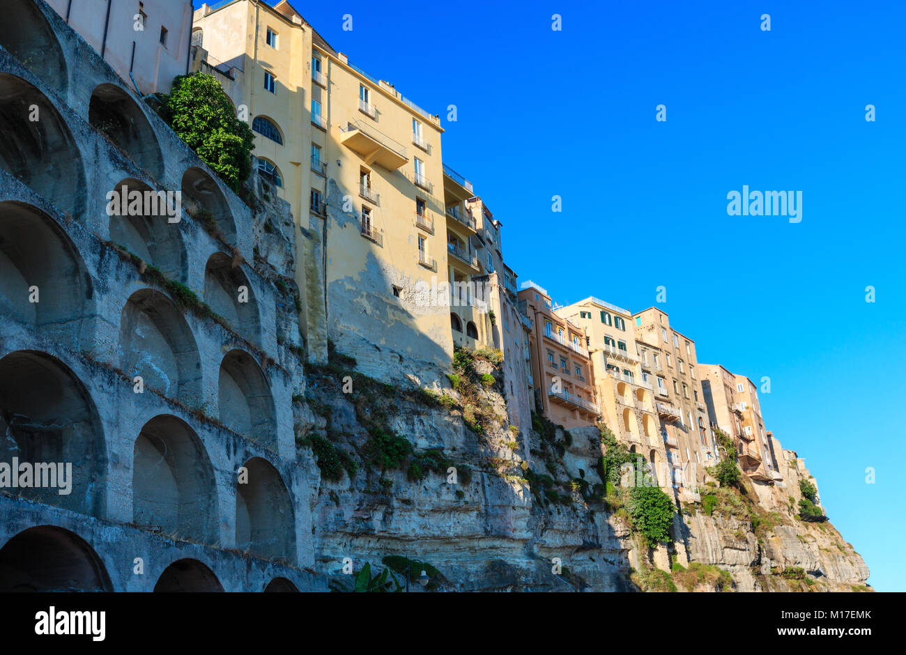Tropea town view, Calabria, Italy,Tyrrhenian Sea Stock Photo - Alamy