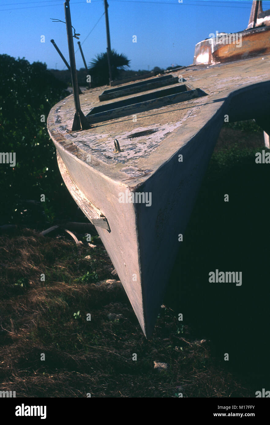 Trimaran boat of Donald Crowhurst, Teignmouth Electron photographed on ...