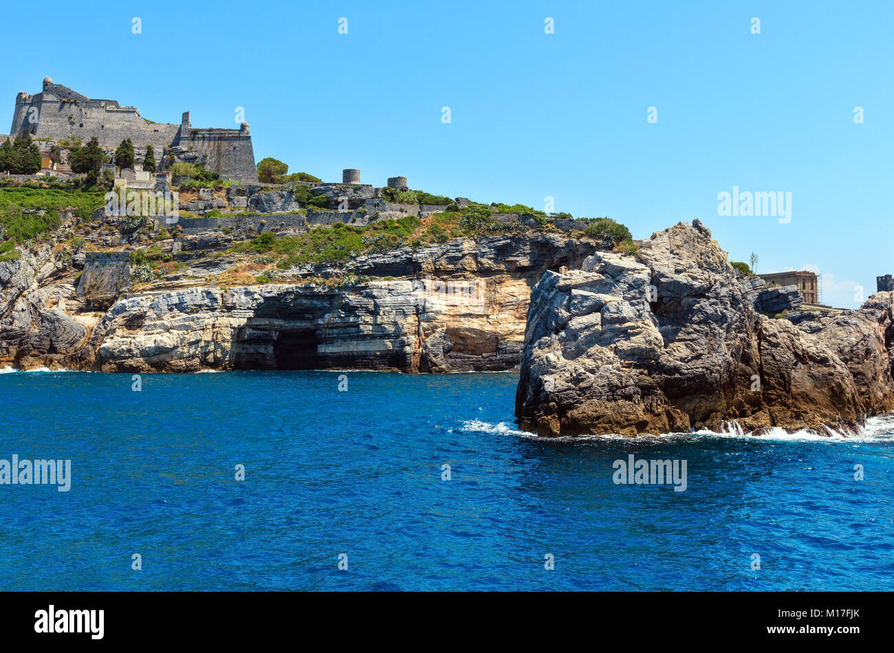 Beautiful medieval fisherman town of Portovenere (UNESCO Heritage Site ...