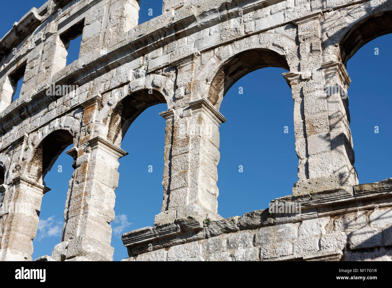 Pula Arena amphitheatre, Pula, Croatia Stock Photo - Alamy
