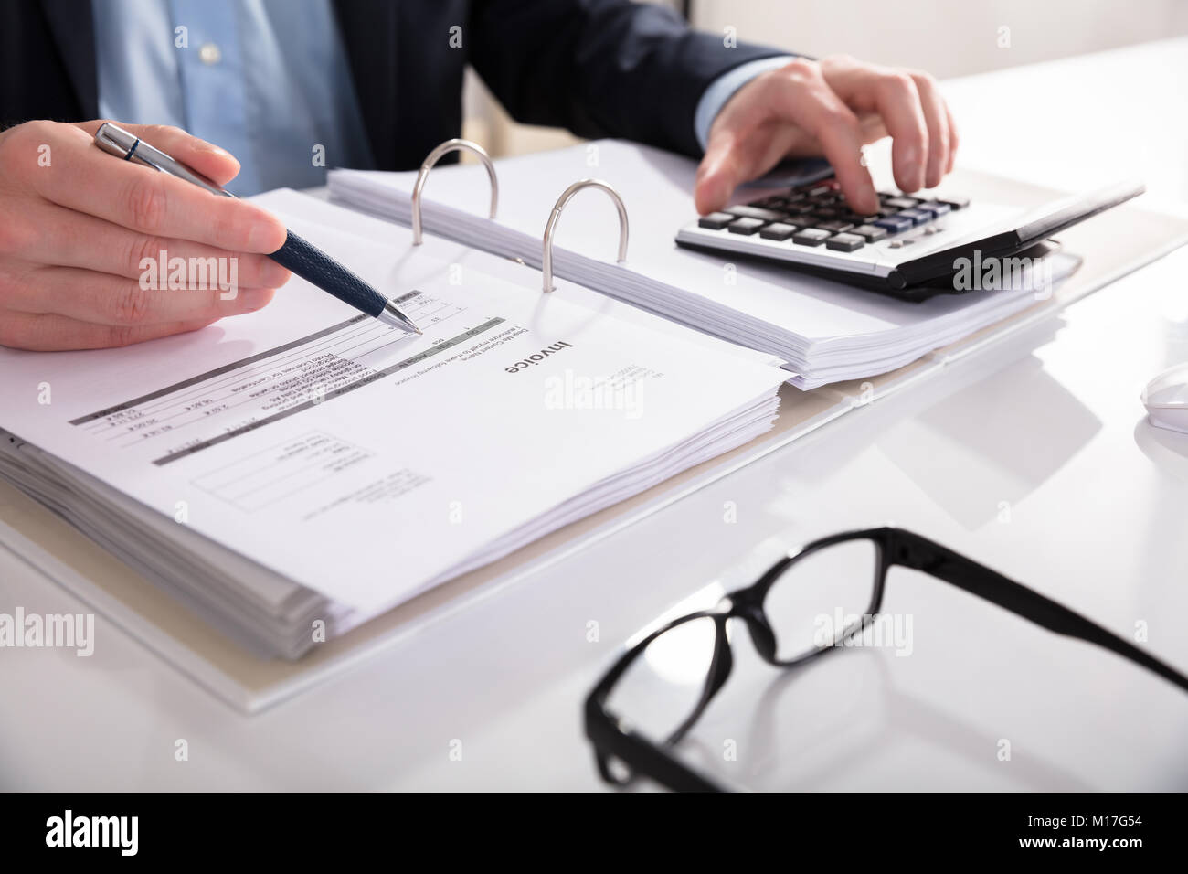Invoice and checking hi-res stock photography and images - Alamy