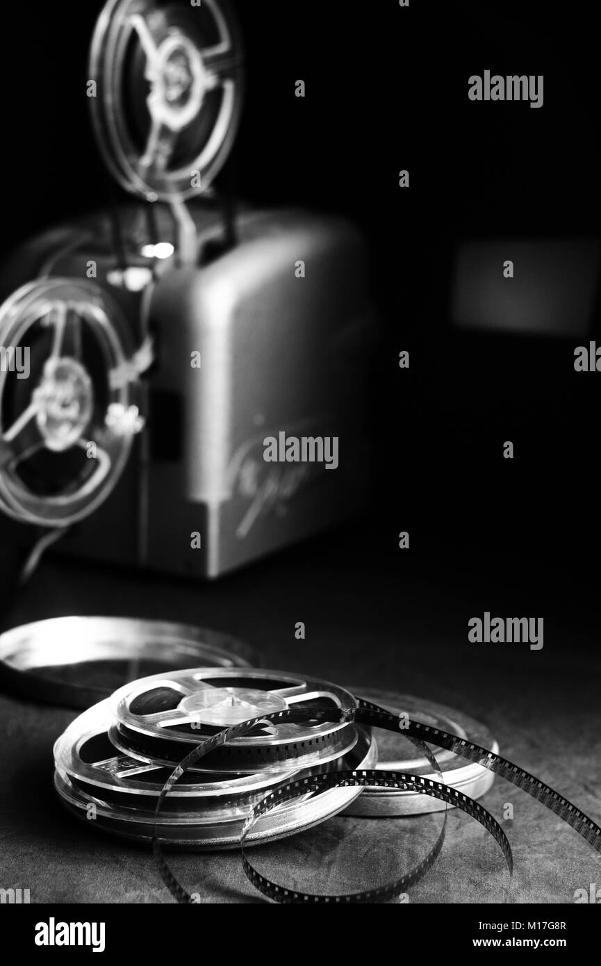 Old projector screen Black and White Stock Photos & Images - Alamy
