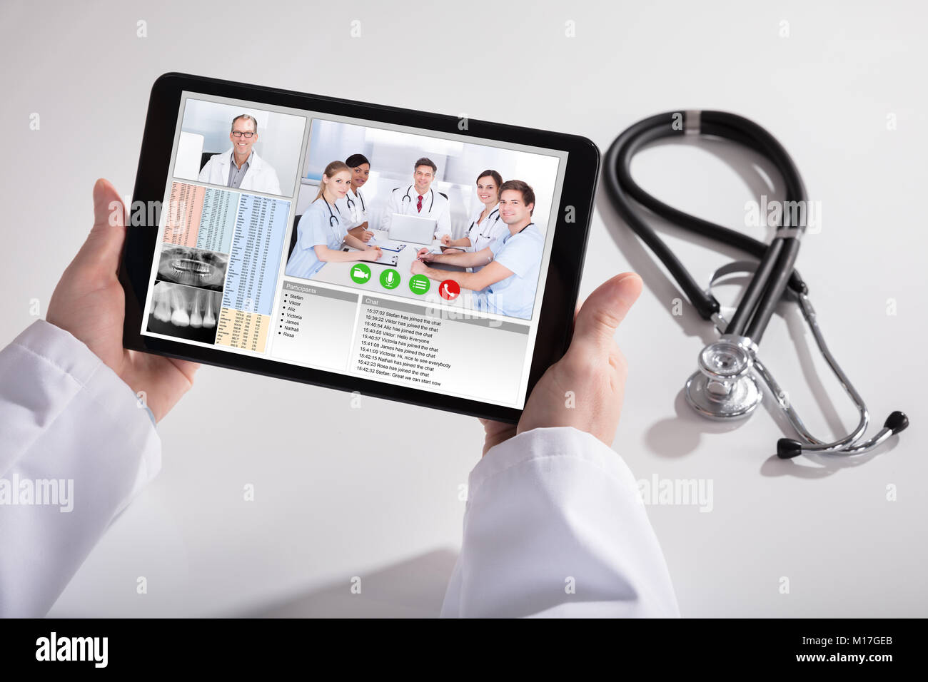 Team professional doctors on hi-res stock photography and images - Alamy