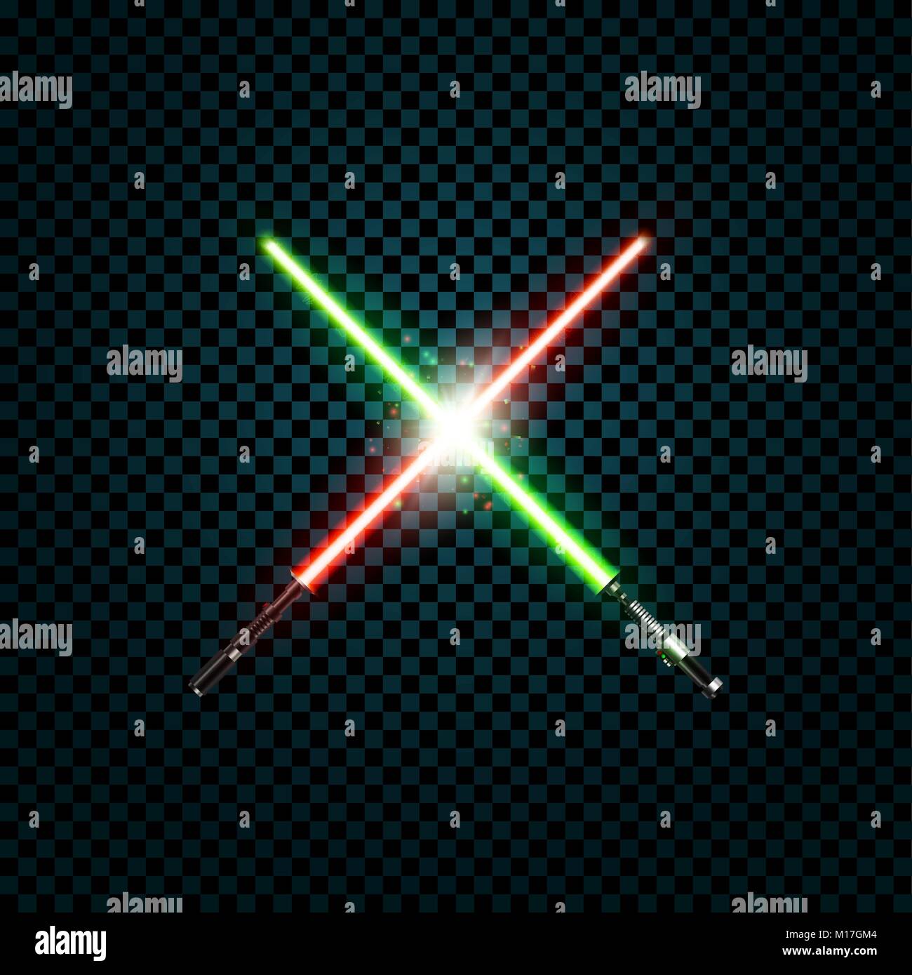 Lightsabers Stock Vector Images - Alamy