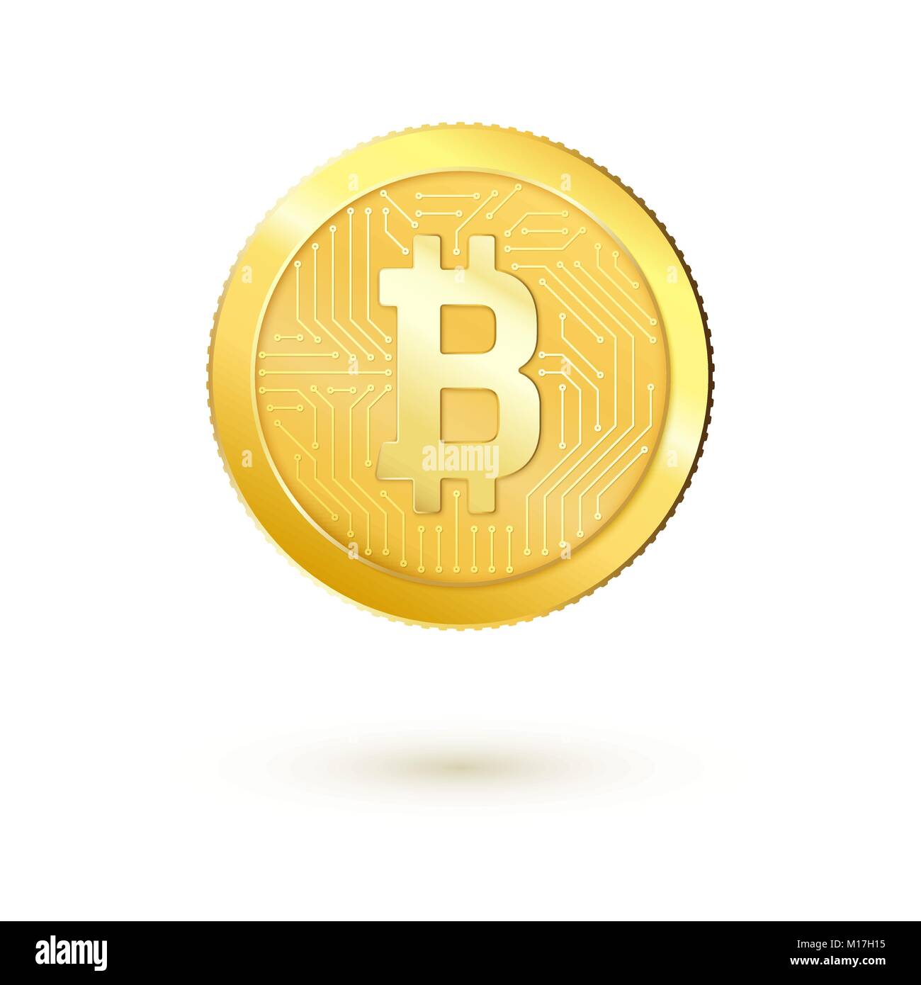 Cryptocurrency icon vector vectors hi-res stock photography and images ...