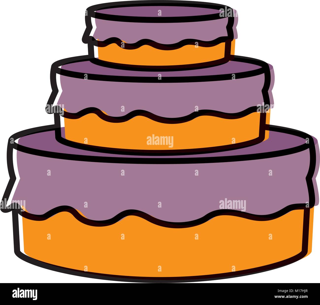 Big cupcake Stock Vector Images - Alamy