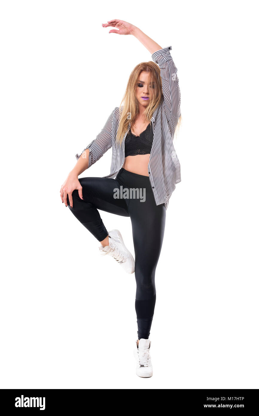 Raised arm posture hi-res stock photography and images - Alamy