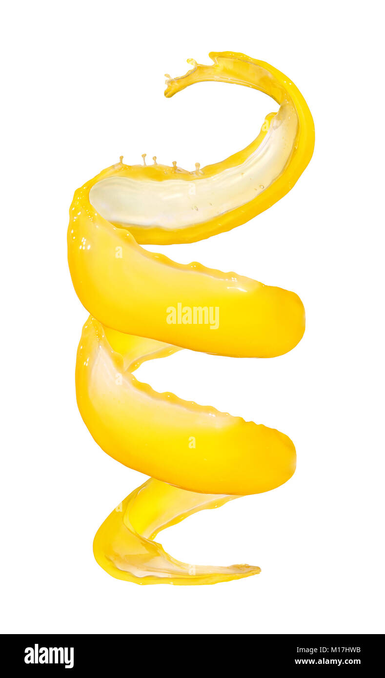 Splash water flow on Cut Out Stock Images & Pictures - Alamy