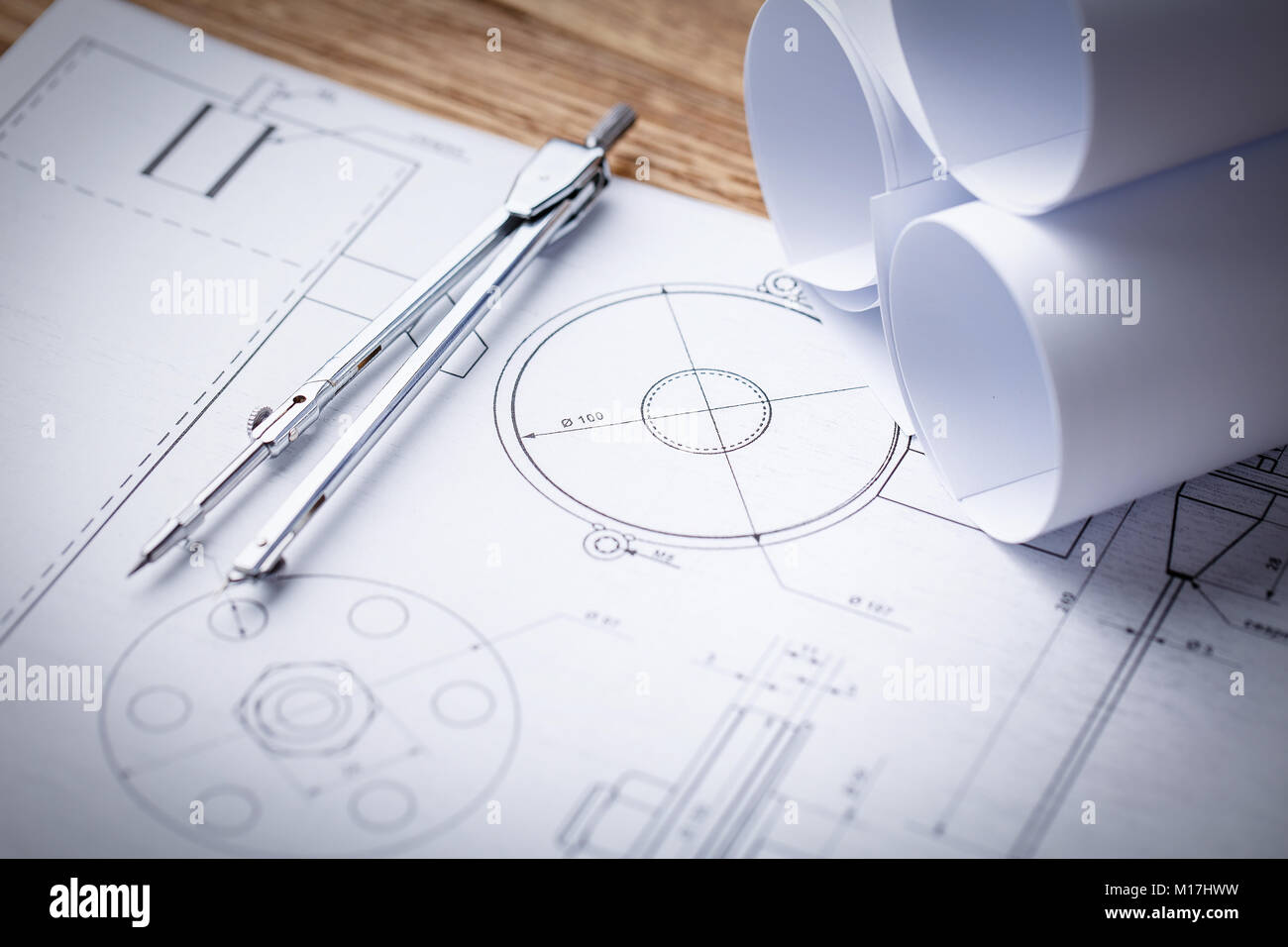 Civil Engineer Blueprints