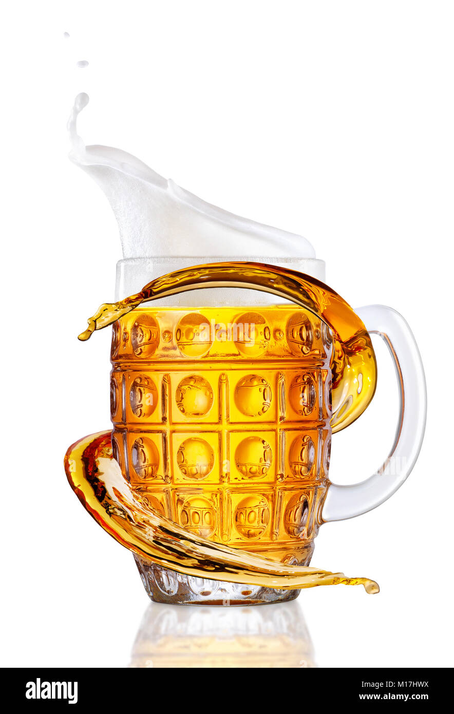 Beer Falling High Resolution Stock Photography and Images - Alamy
