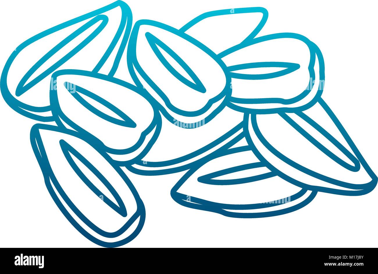 Oat flakes isolated Stock Vector Image & Art - Alamy