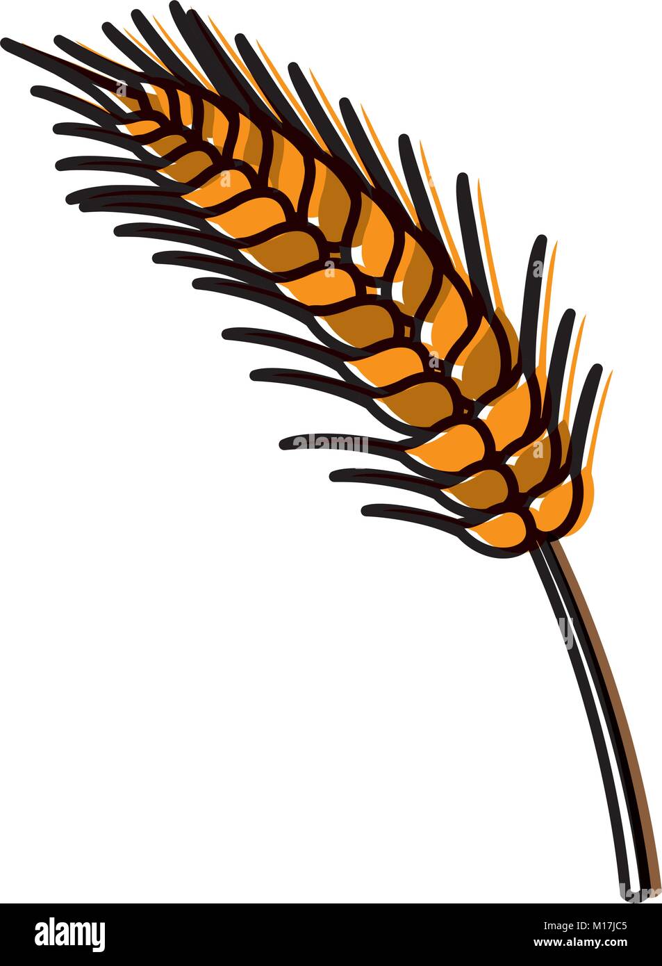 Wheat food symbol Stock Vector Image & Art - Alamy