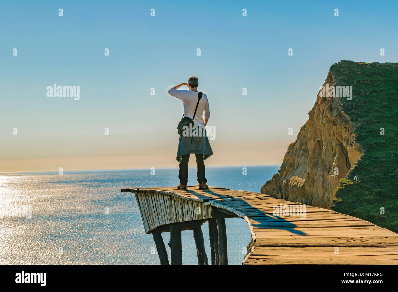 Precipice man hi-res stock photography and images - Alamy