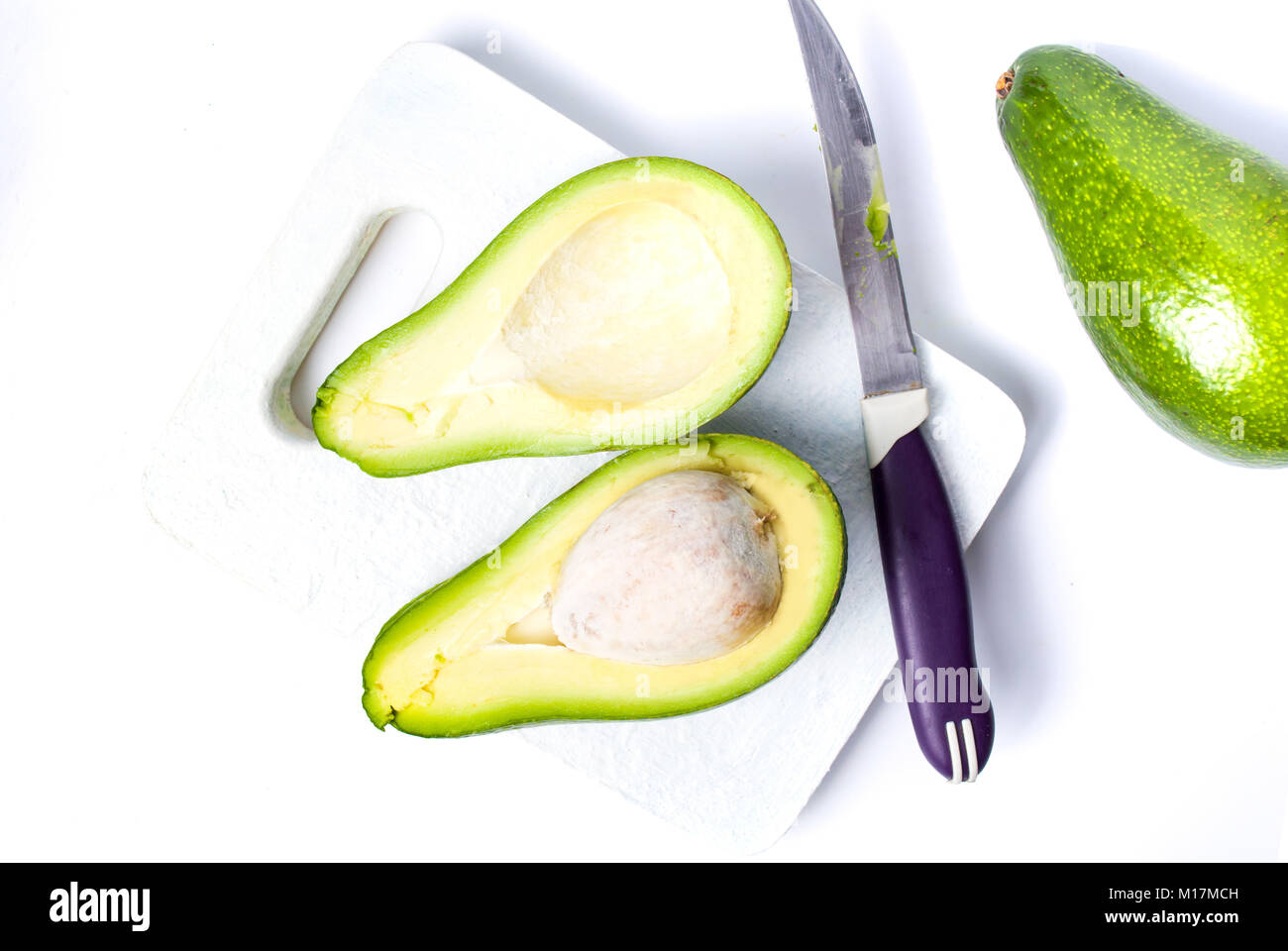 Cut open avocado hi-res stock photography and images - Alamy