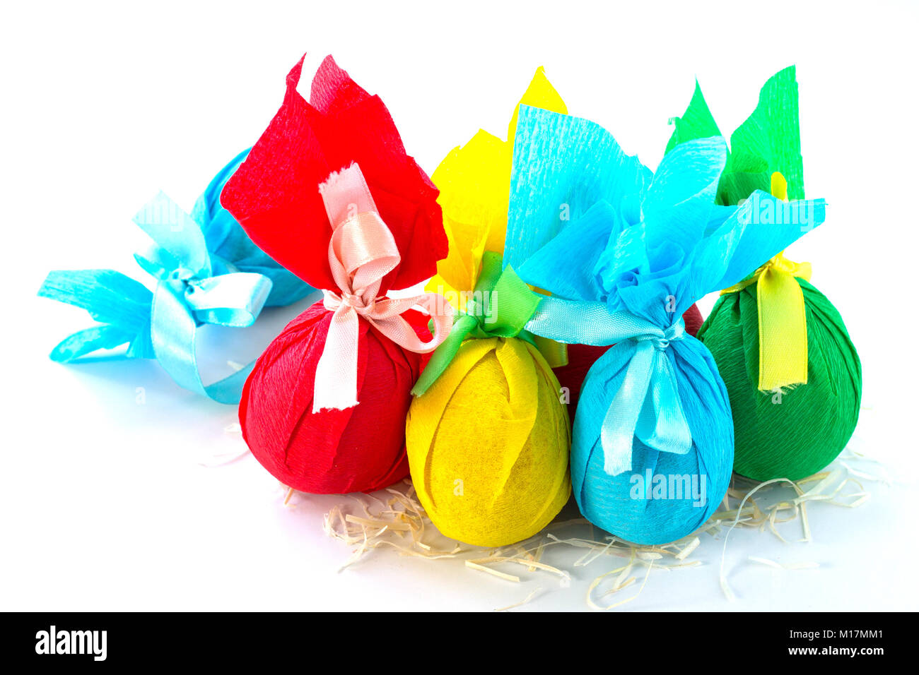 Art project on table Cut Out Stock Images & Pictures - Alamy